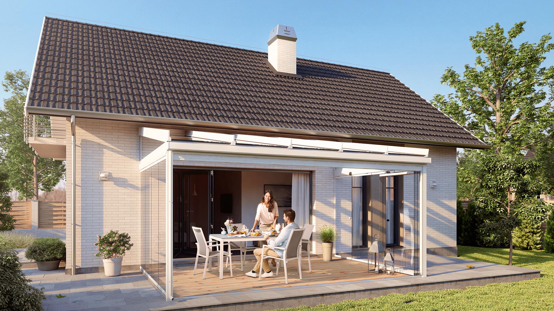 Terrassendächer / Glasschiebesysteme | Projekt F Fenstertechnik GmbH ...